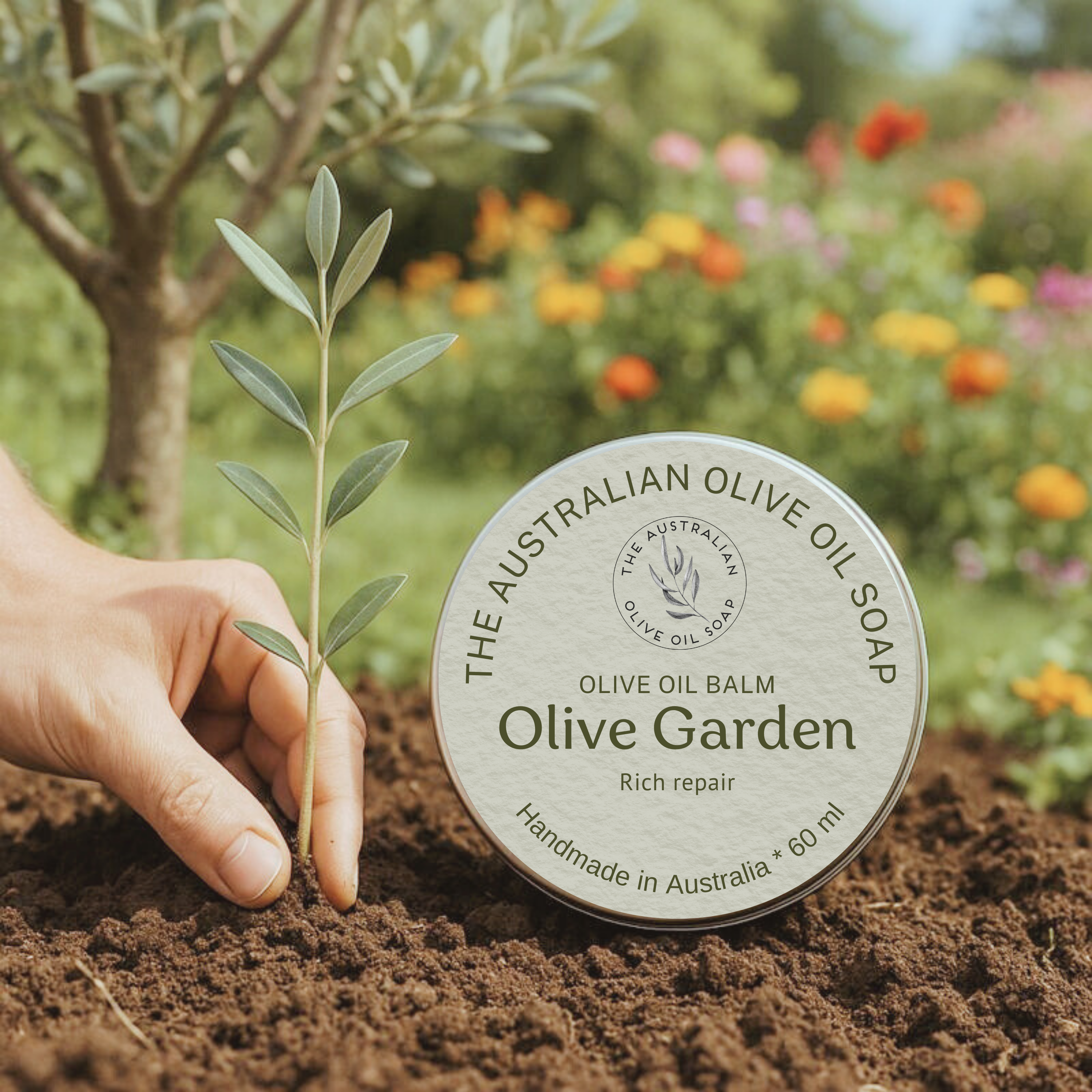 Olive Garden Restorative Balm - Avocado & Calendula Hand Repair – The ...